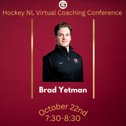 Hockey NL Virtual Coaching Conference - Featuring Brad Yetman! - HockeyNL