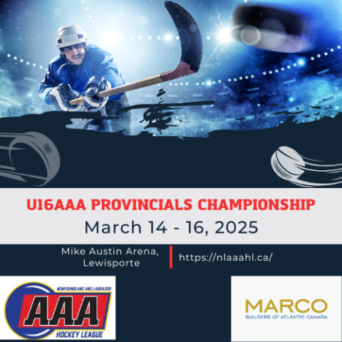 2025 Marco U16 AAA Provincials This Weekend! - HockeyNL