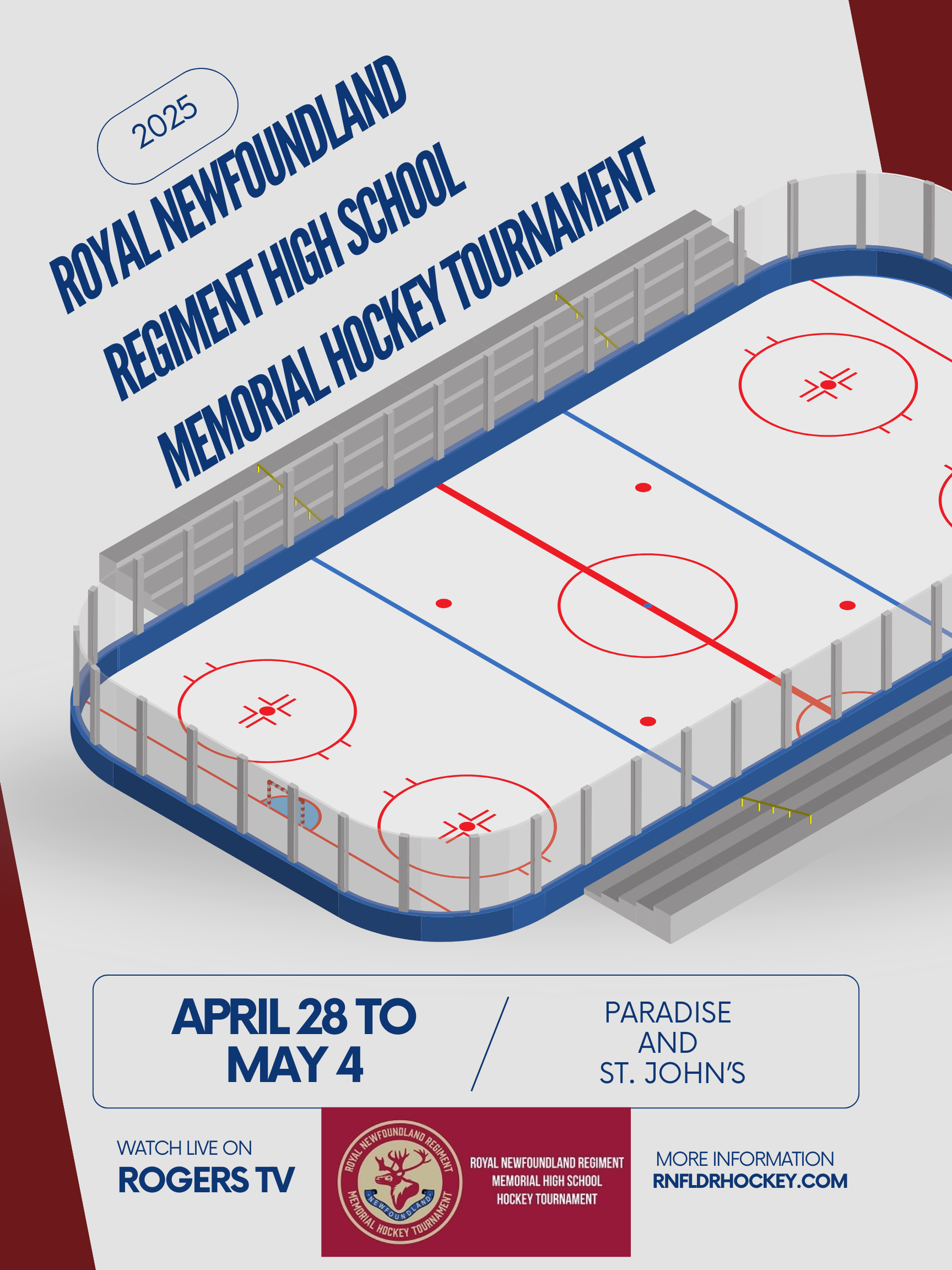 2025 Royal Newfoundland Regiment High School Hockey Tournament Kicks ...