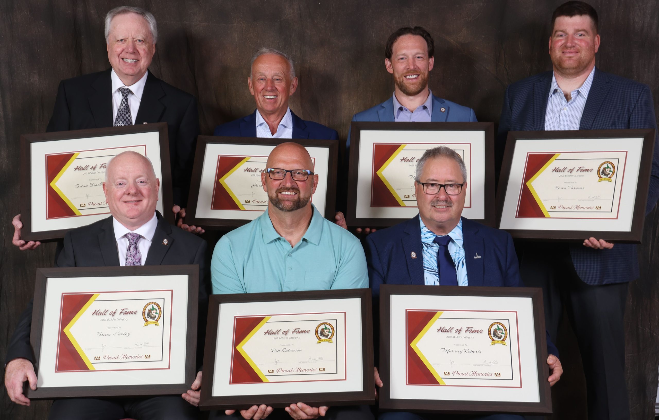 Hockey NL Inducts 8 New Members into the Hall of Fame - HockeyNL