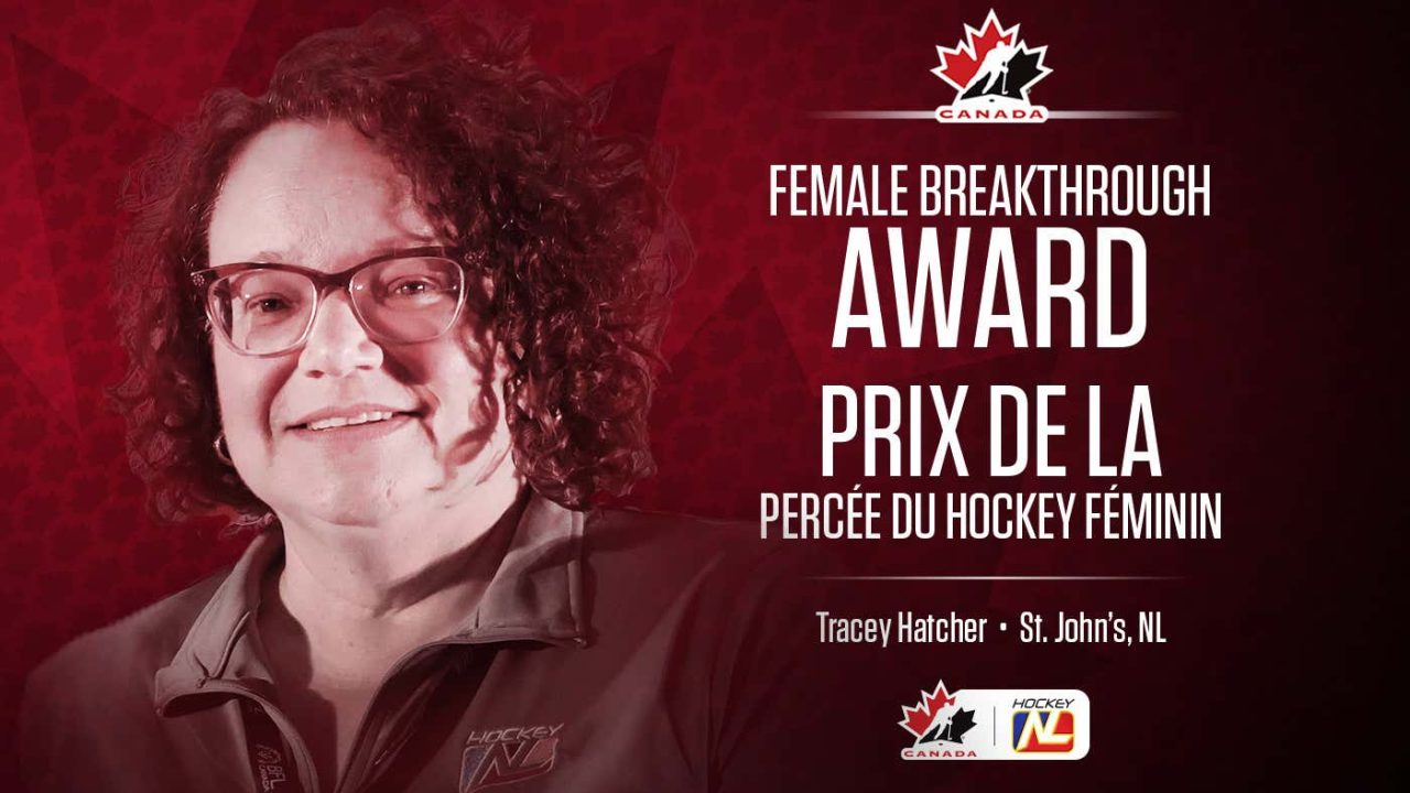 Congratulations to Tracey Hatcher on receiving the Hockey Canada Female ...